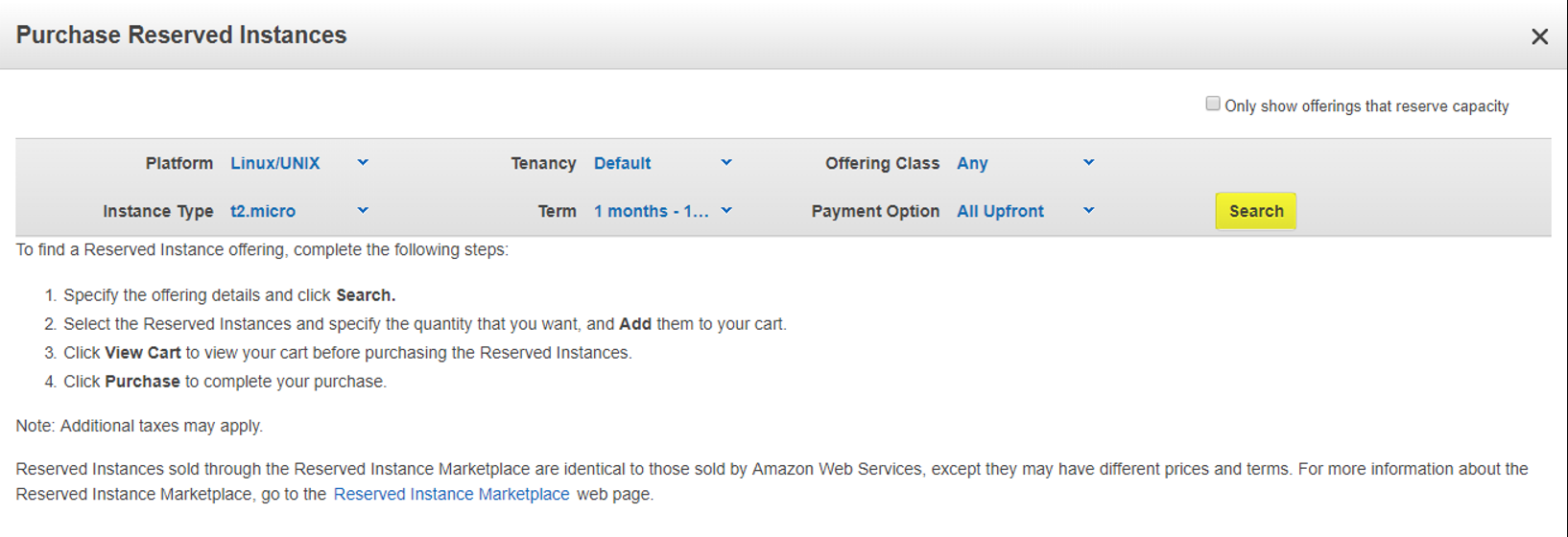 AWS – Converting EC2 from an On-Demand to Reserved Instance – VirtualBonzo