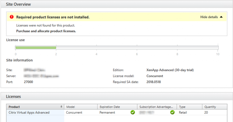 Fun with Citrix Virtual Apps Licensing – VirtualBonzo
