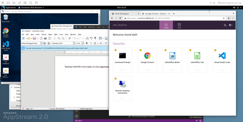 Deploying Linux Desktops and Applications with Amazon AppStream 2.0 – VirtualBonzo