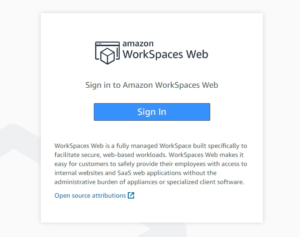 Introduction to Amazon WorkSpaces Web – VirtualBonzo